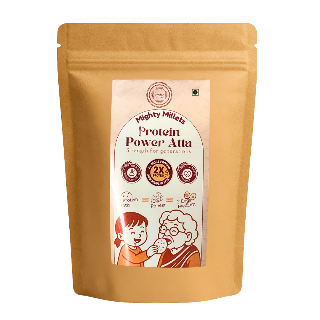 Protein Power Atta - Mighty Millets - The Millet Store