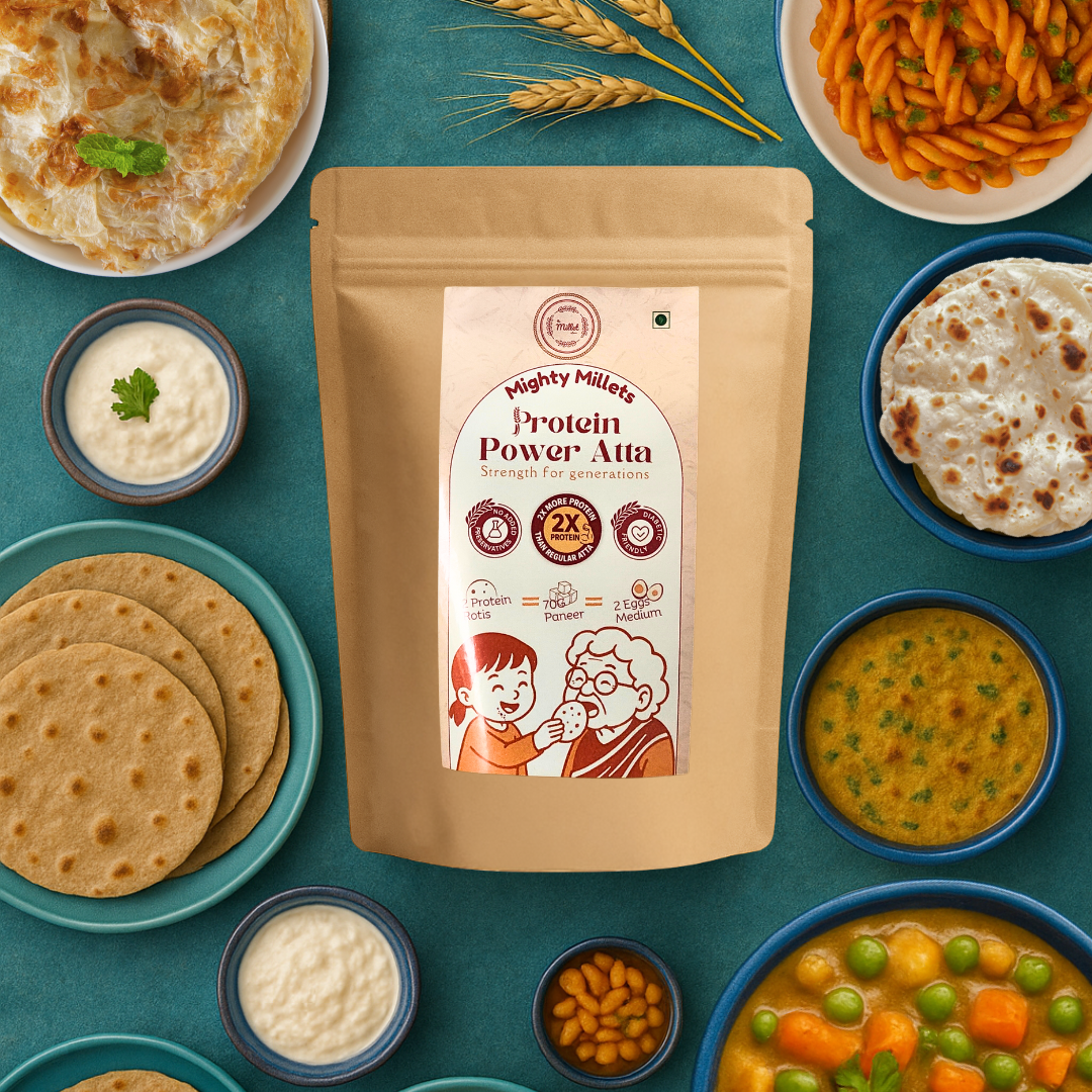 Protein Power Atta - Mighty Millets - The Millet Store