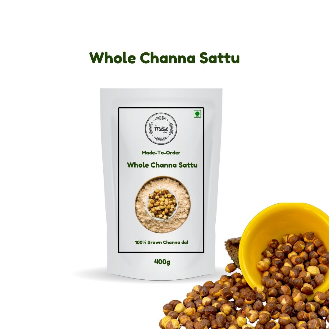 Whole Channa Sattu - The Millet Store