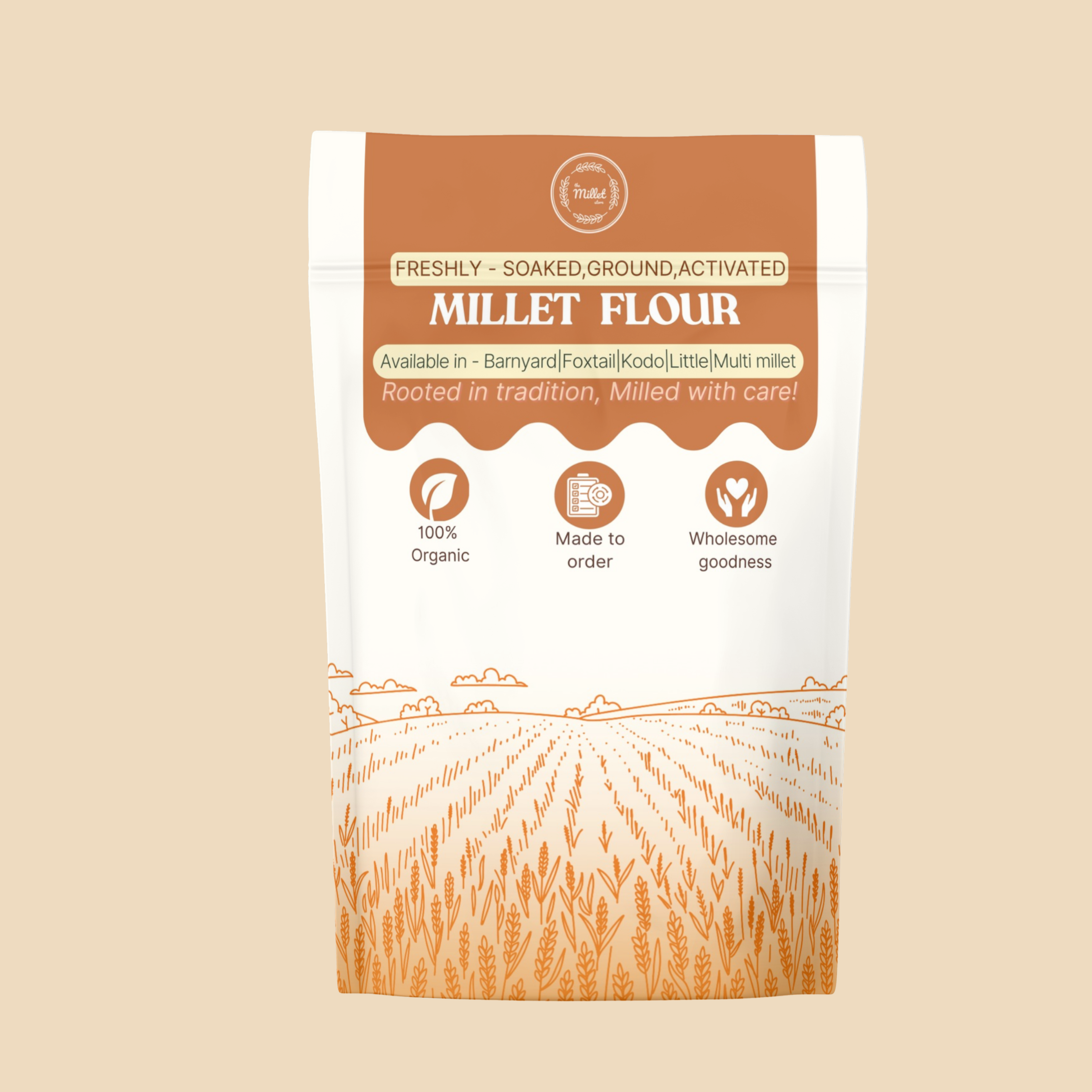 Soaked | Activated Millet Flours - The Millet Store