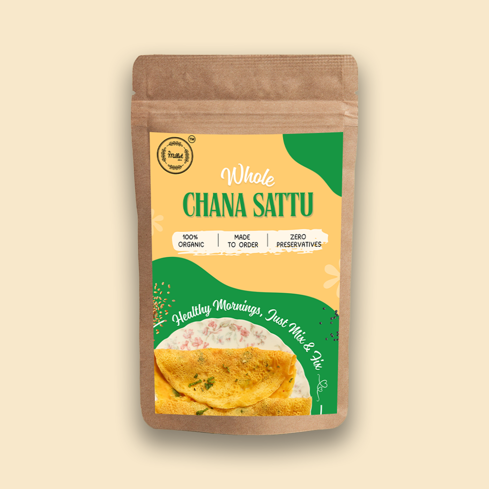 Whole Channa Sattu - The Millet Store