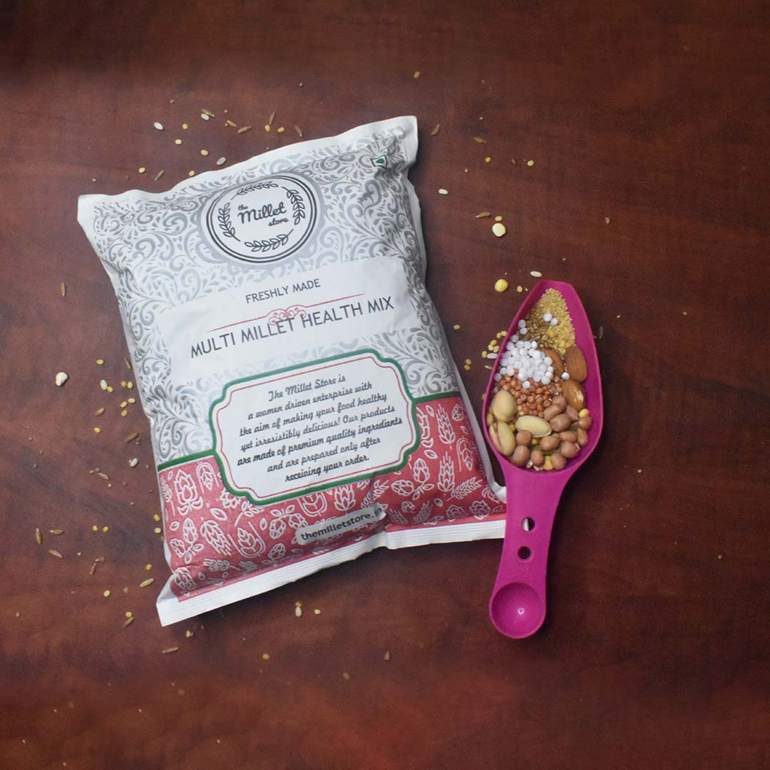 Multi Millet Health Mix - The Millet Store - We Make Food Delicious