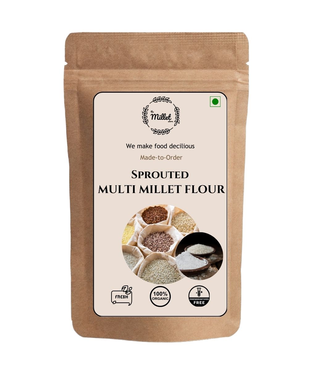 Sprouted Flours - The Millet Store