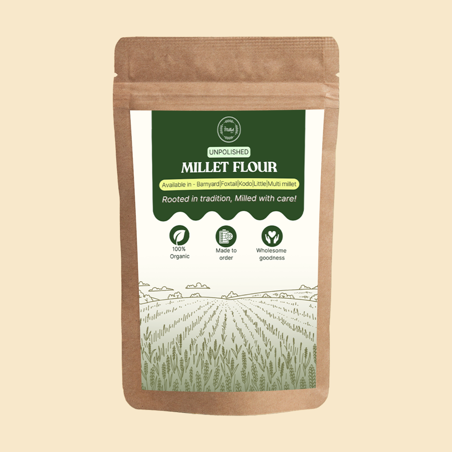 Unpolished Millet Flours - The Millet Store
